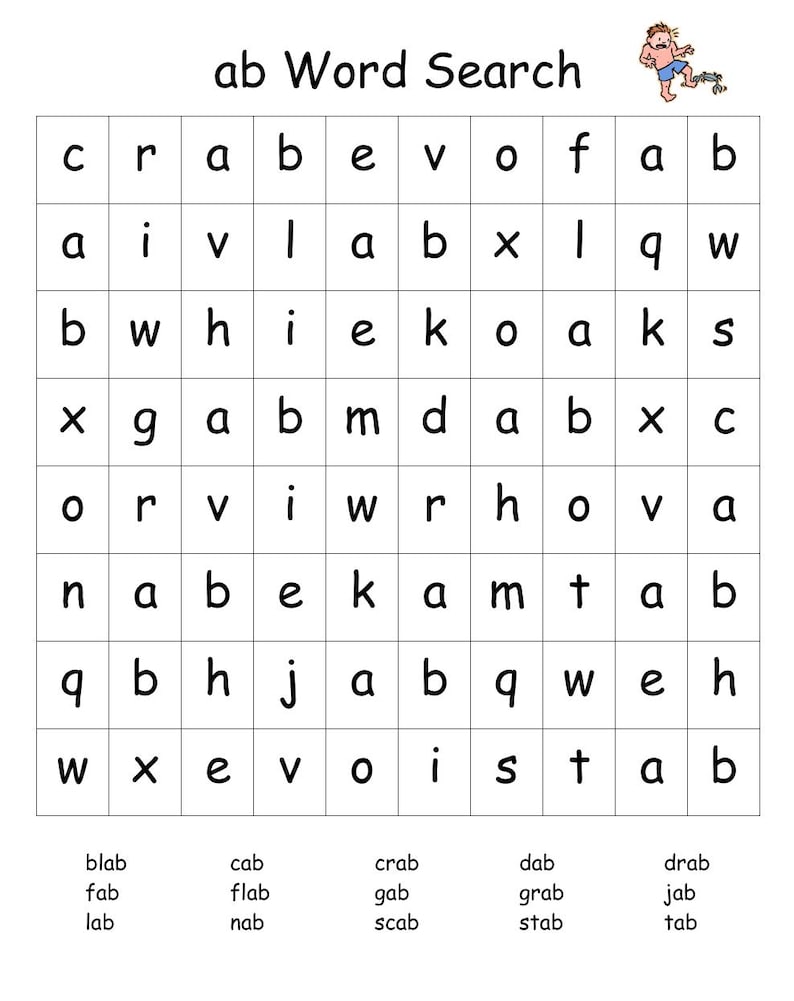 61 Word Family Word Searches: Delight Your Students With the Fun and ...