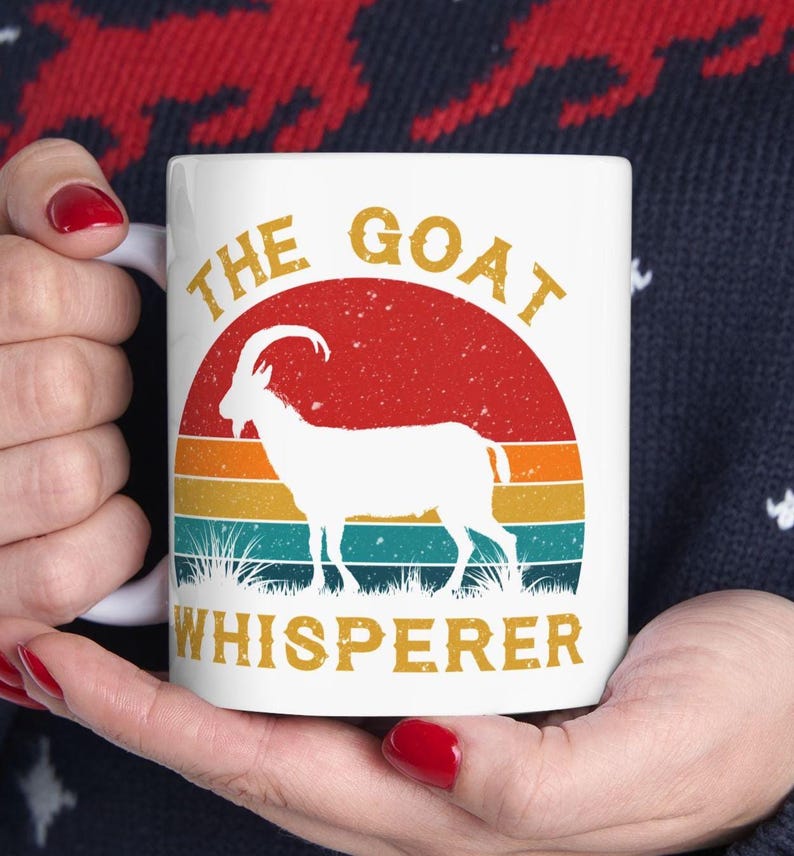 The Goat Whisperer Coffee Mug, the Goat Whisperer Coffee Cup, Funny ...