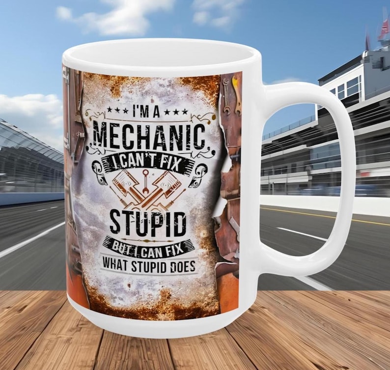 I'm a Mechanic Coffee Mug, Mechanic Coffee Mug, Auto Shop Coffee Cup ...