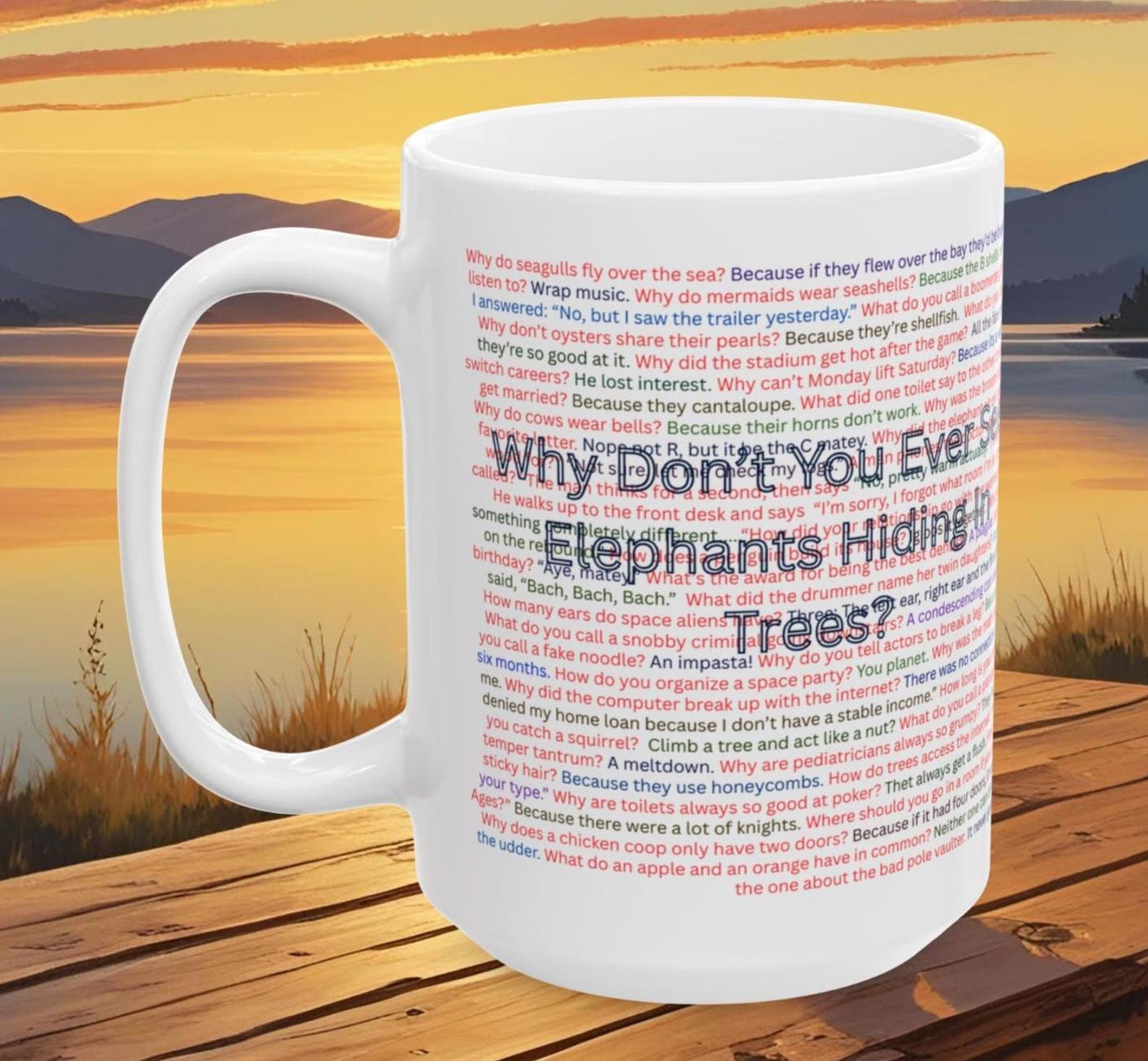 Pun Coffee Mug, Pun Lover Gift, Dad Joke Coffee Mug, Punster Mug, Bad ...