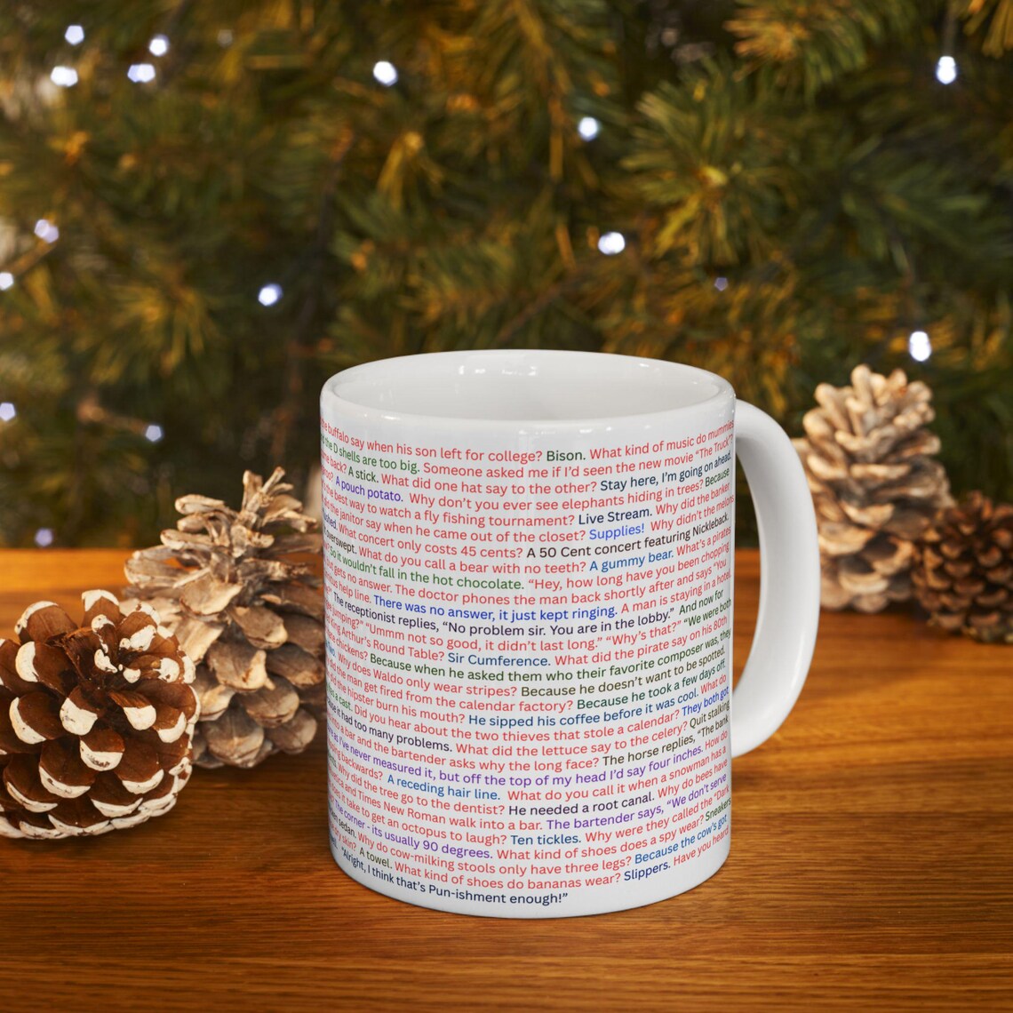Pun Coffee Mug, Pun Lover Gift, Dad Joke Coffee Mug, Punster Mug, Bad ...