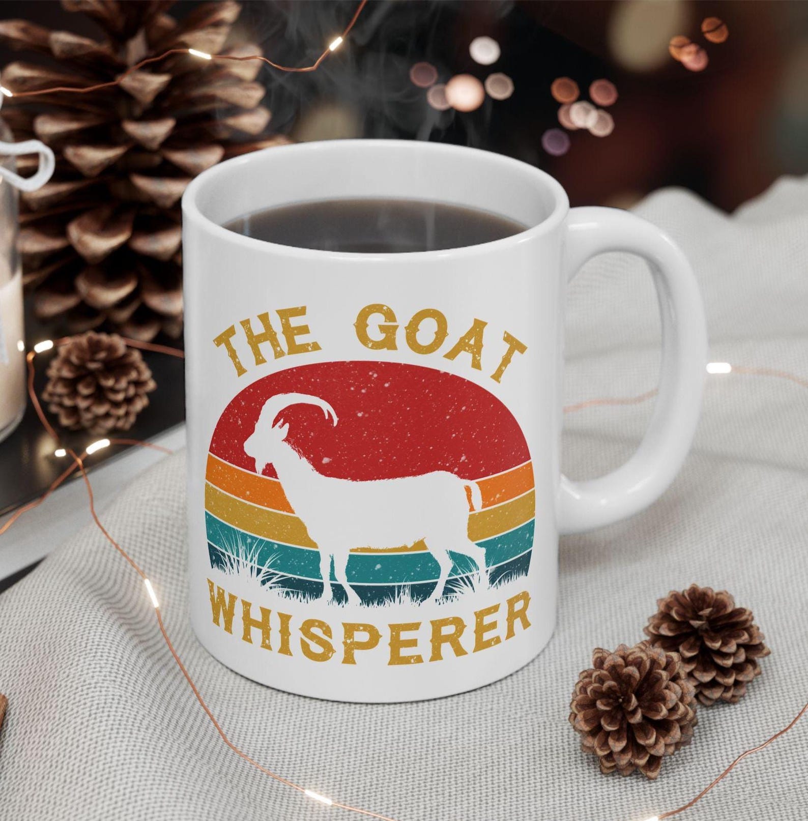 The Goat Whisperer Coffee Mug, the Goat Whisperer Coffee Cup, Funny ...
