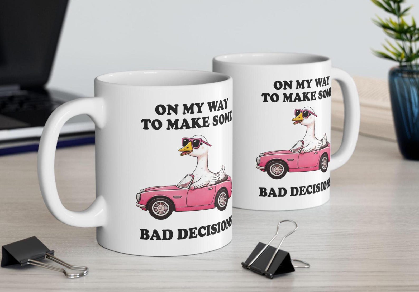 Bad Decisions Coffee Mug, Funny Decisions Mug, Humorous Mug, Offensive ...