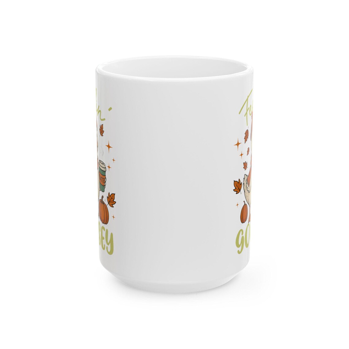 Feeling Goosey Coffee Mug, Autumn Goose Coffee Cup, Goose Lover Gift ...