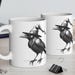 Crow With Hat Coffee Mug, Crow Coffee Cup, Crow Lover Coffee Mug ...
