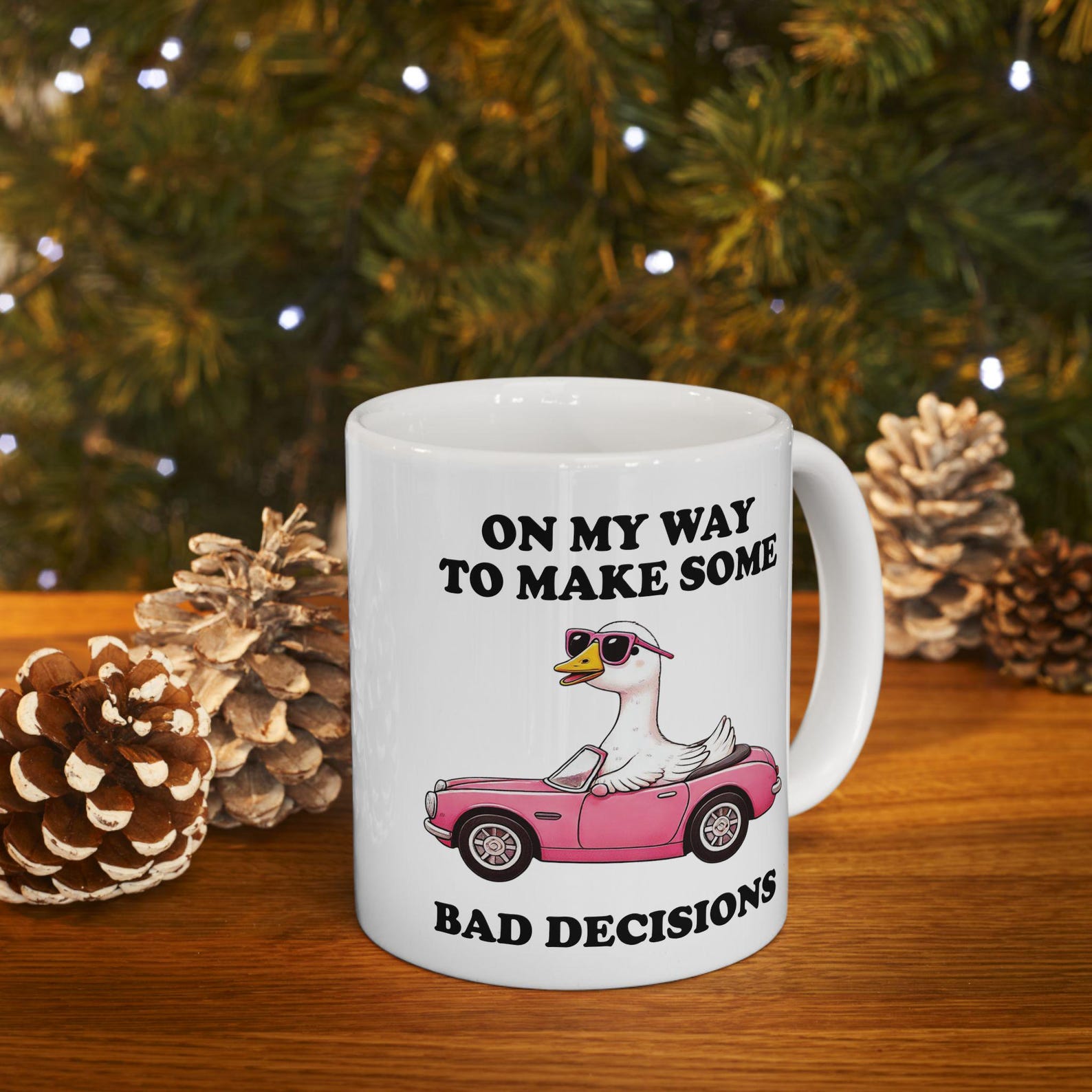 Bad Decisions Coffee Mug, Funny Decisions Mug, Humorous Mug, Offensive ...
