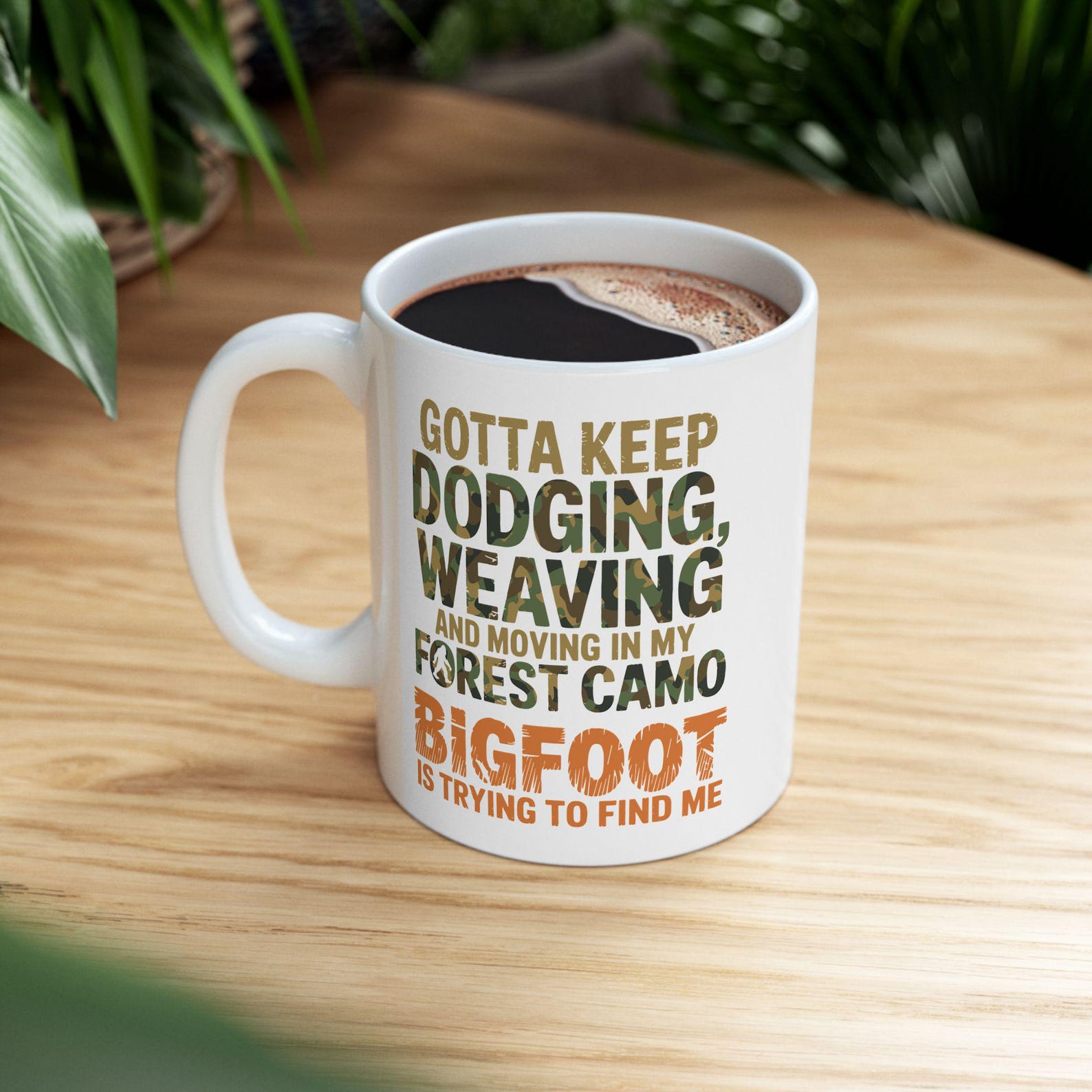 Funny Bigfoot Coffee Mug, Bigfoot Lover Gift, Bigfoot Seeker Mug ...