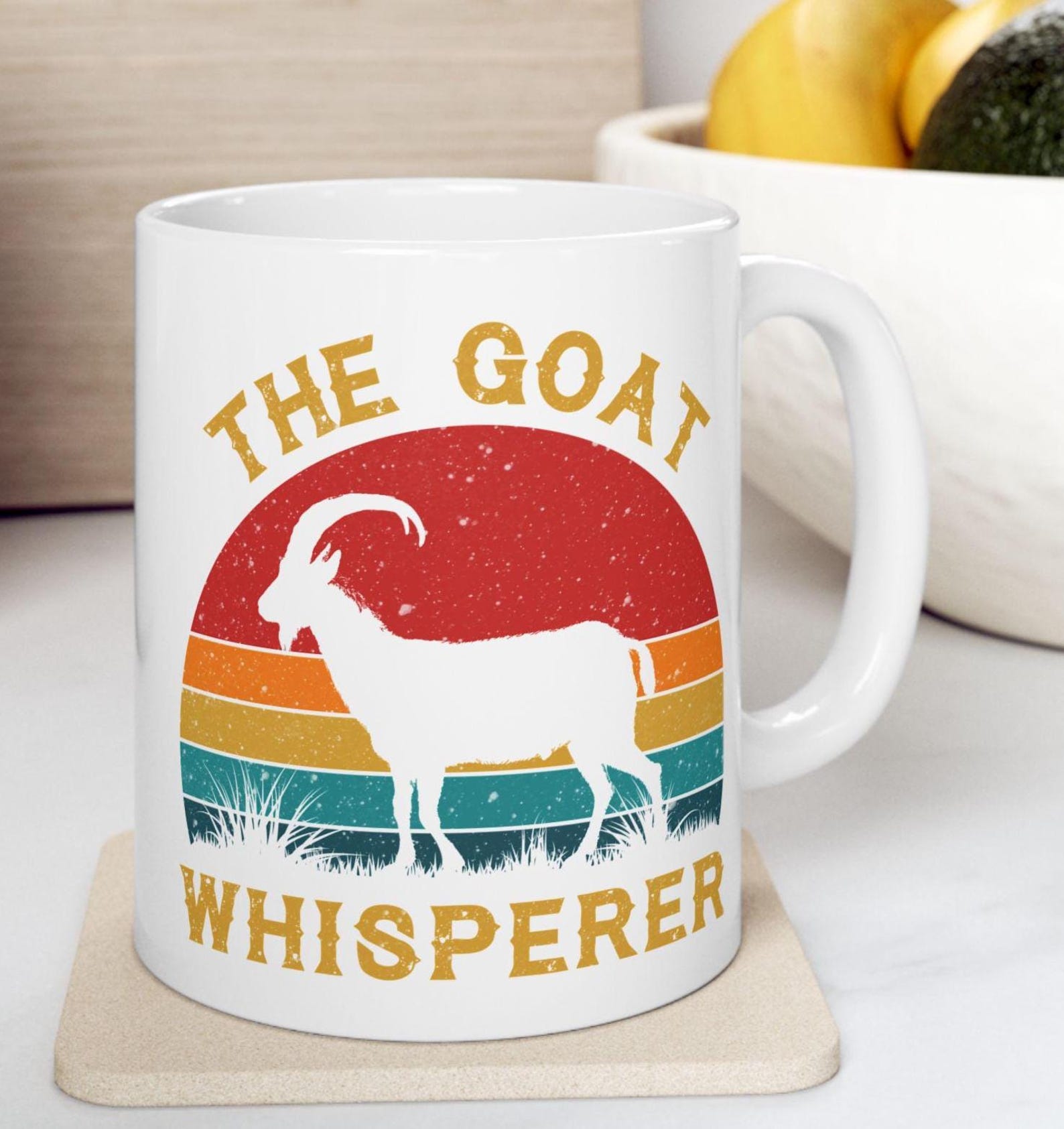 The Goat Whisperer Coffee Mug, the Goat Whisperer Coffee Cup, Funny ...