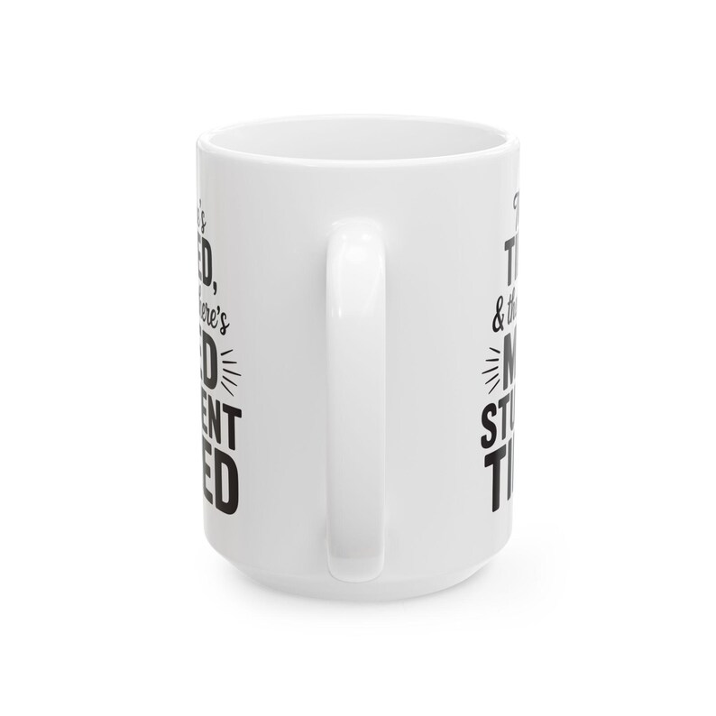 Med Student Tired Coffee Mug, Med Student Gift, Med Student Coffee Cup ...