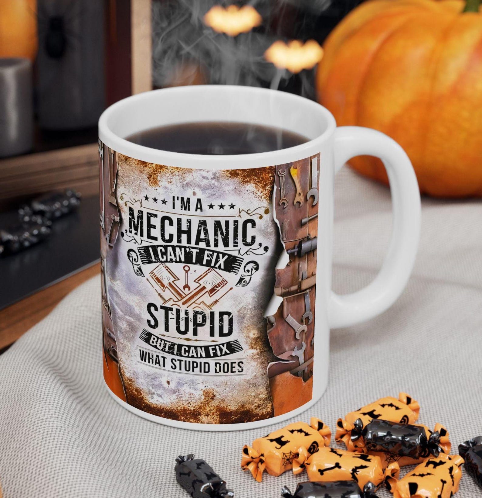 I'm a Mechanic Coffee Mug, Mechanic Coffee Mug, Auto Shop Coffee Cup ...