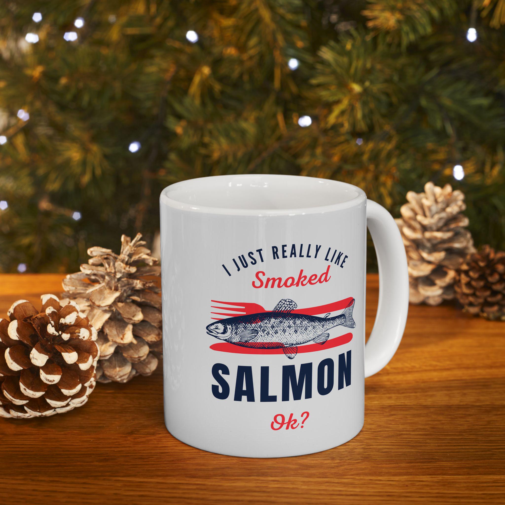 I Just Really Like Smoked Salmon Mug, Smoked Salmon Lover Gift ...