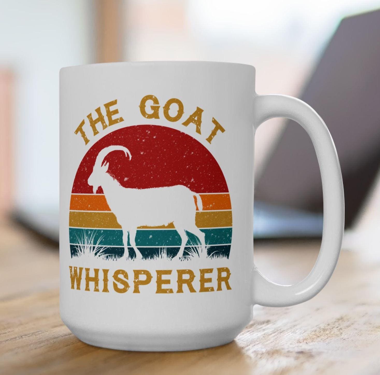 The Goat Whisperer Coffee Mug, the Goat Whisperer Coffee Cup, Funny ...