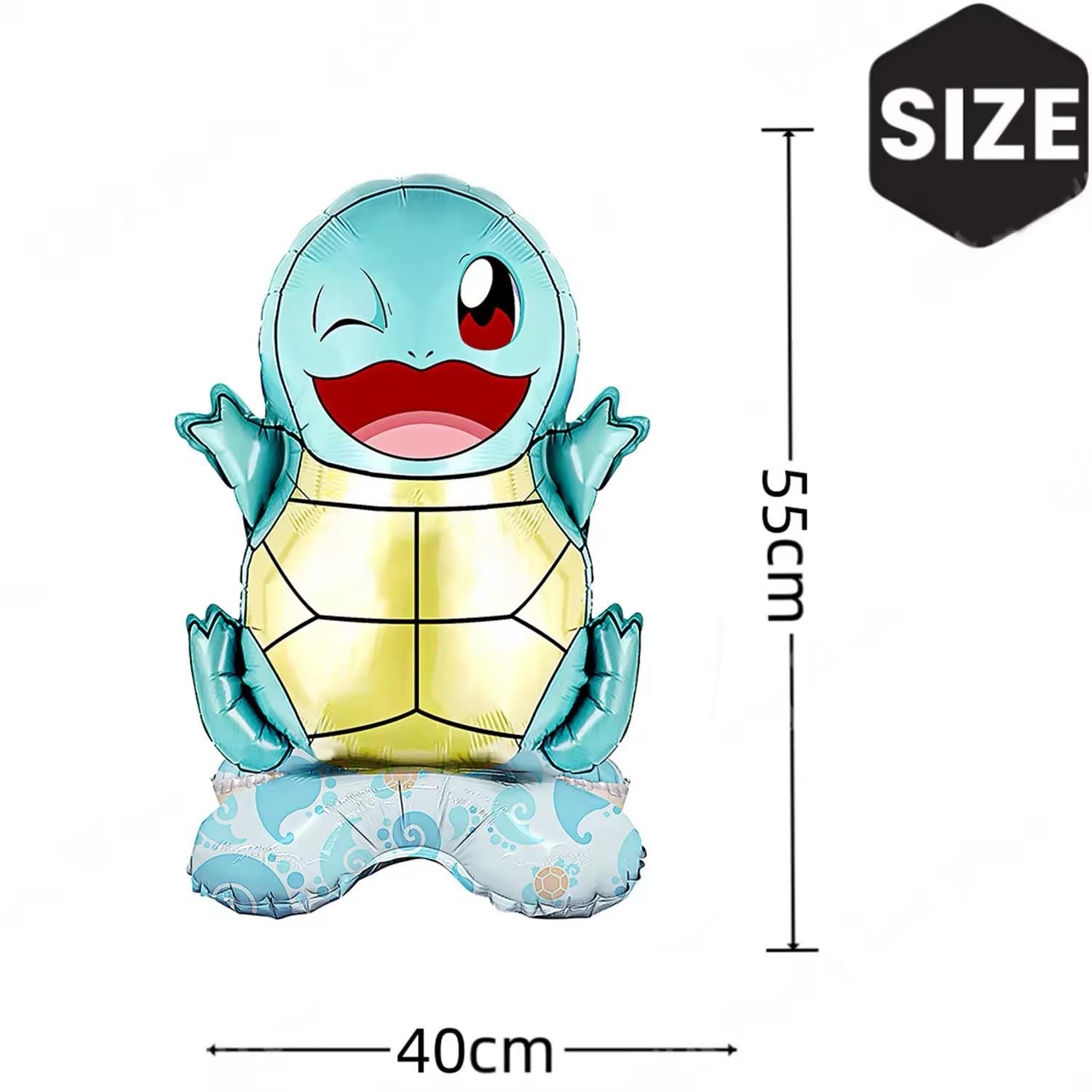 Pokemon Balloon Pikachu Squirtle Bulbasaur Charmander Pikachu Aluminum ...