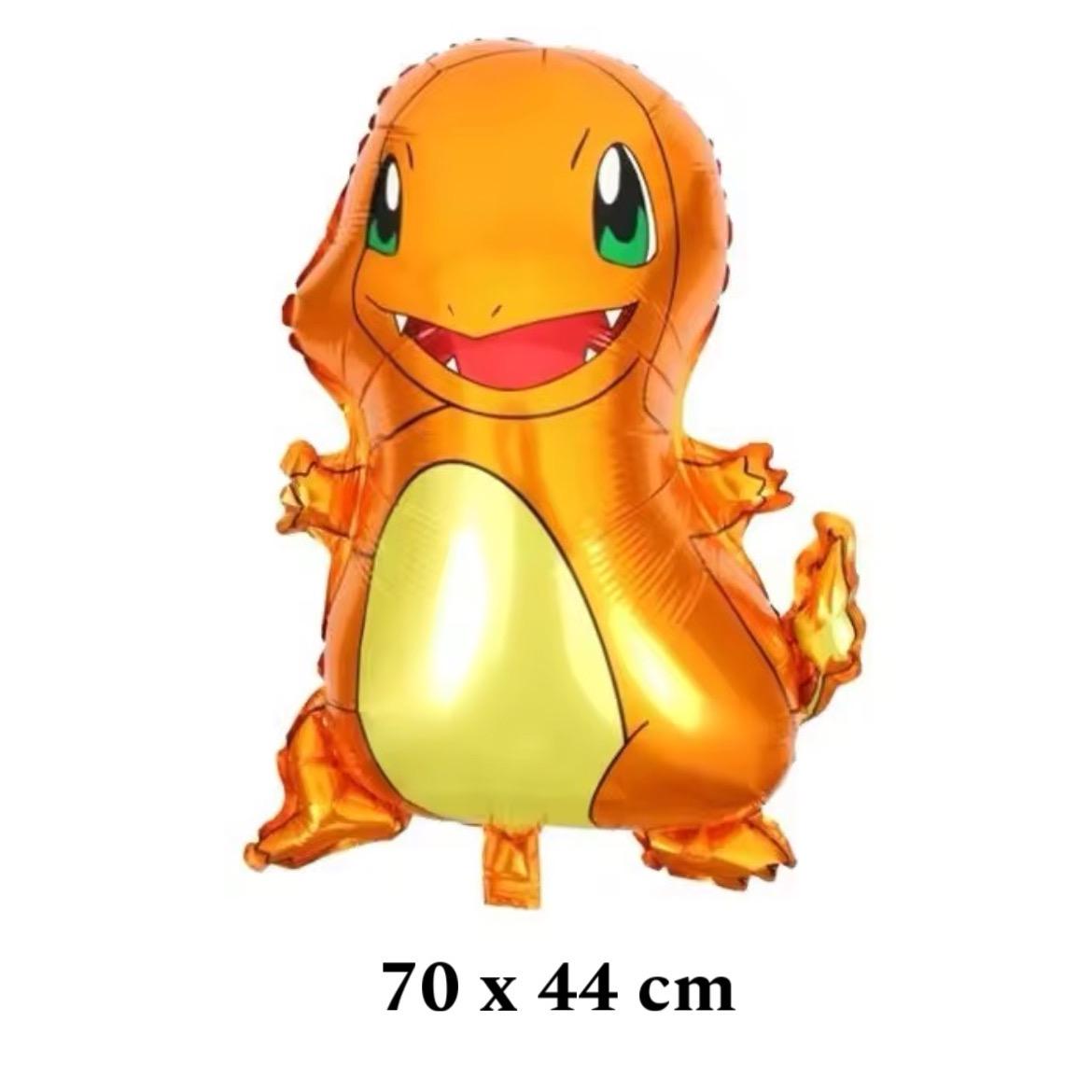 Pokemon Balloon Pikachu Squirtle Bulbasaur Charmander Pikachu Aluminum ...
