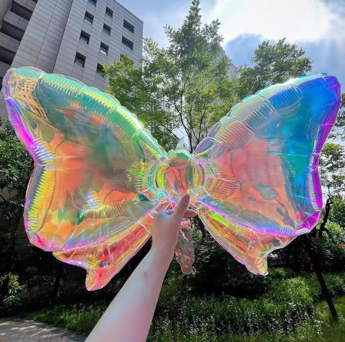 Big Hologram Bow Balloon, Bow Party Decorations, Bow Balloons, Bow ...