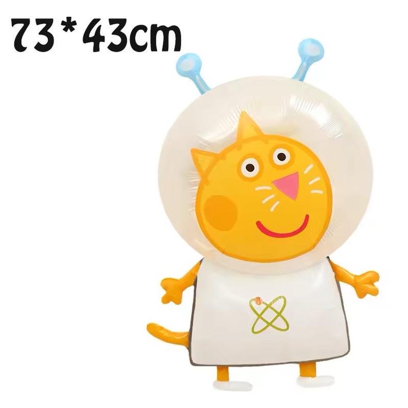 Peppa Pig Cartoon Balloon George Pig Mummy Daddy Foil Balloons Kid ...