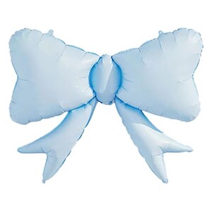 Pastel Bow Balloon, Bow Party Decorations, Bow Balloons, Bow Theme ...