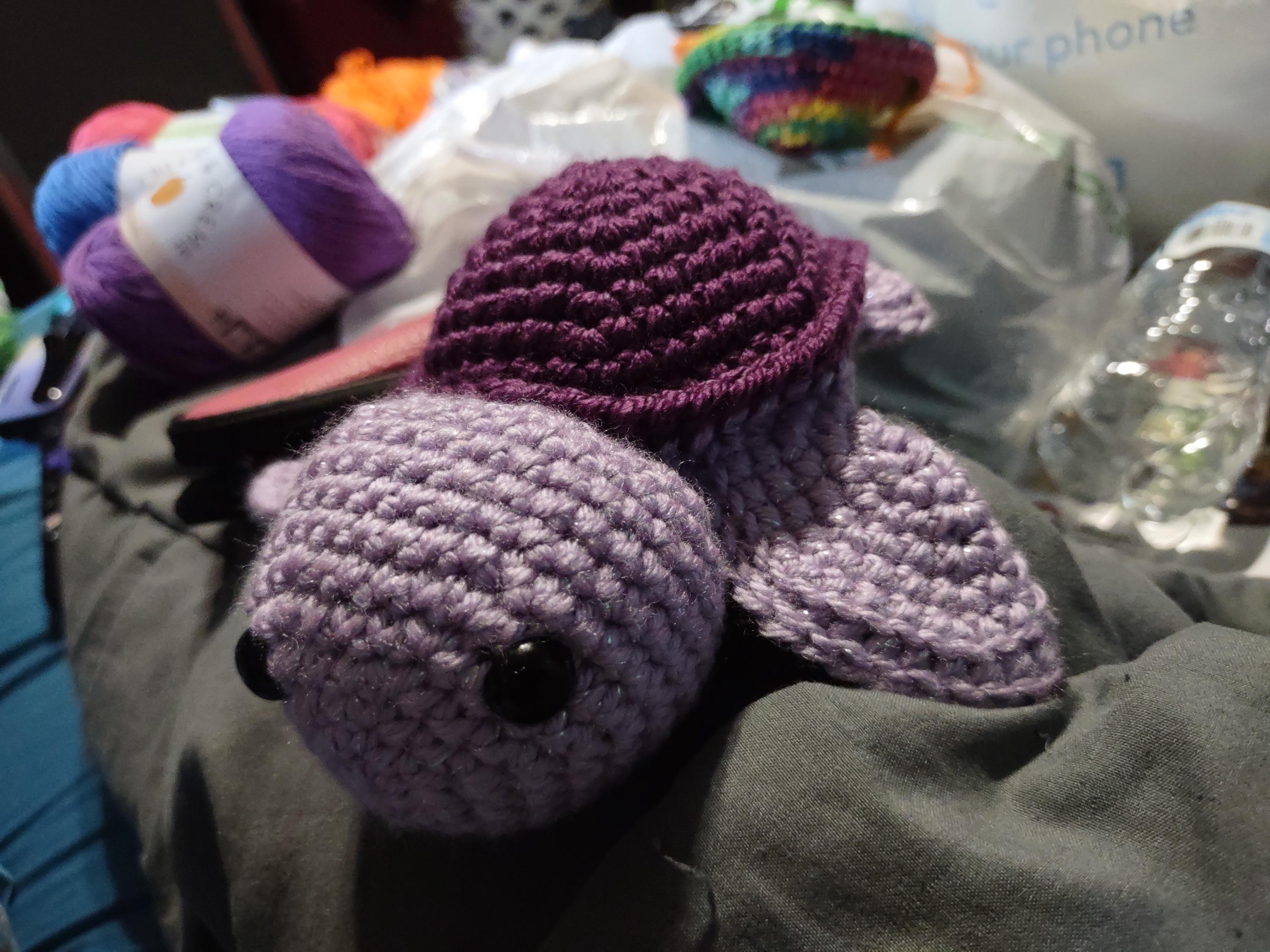 Custom Crochet Turtle Plushie | Cute Mini Handmade Gift | Jumbo Pet ...