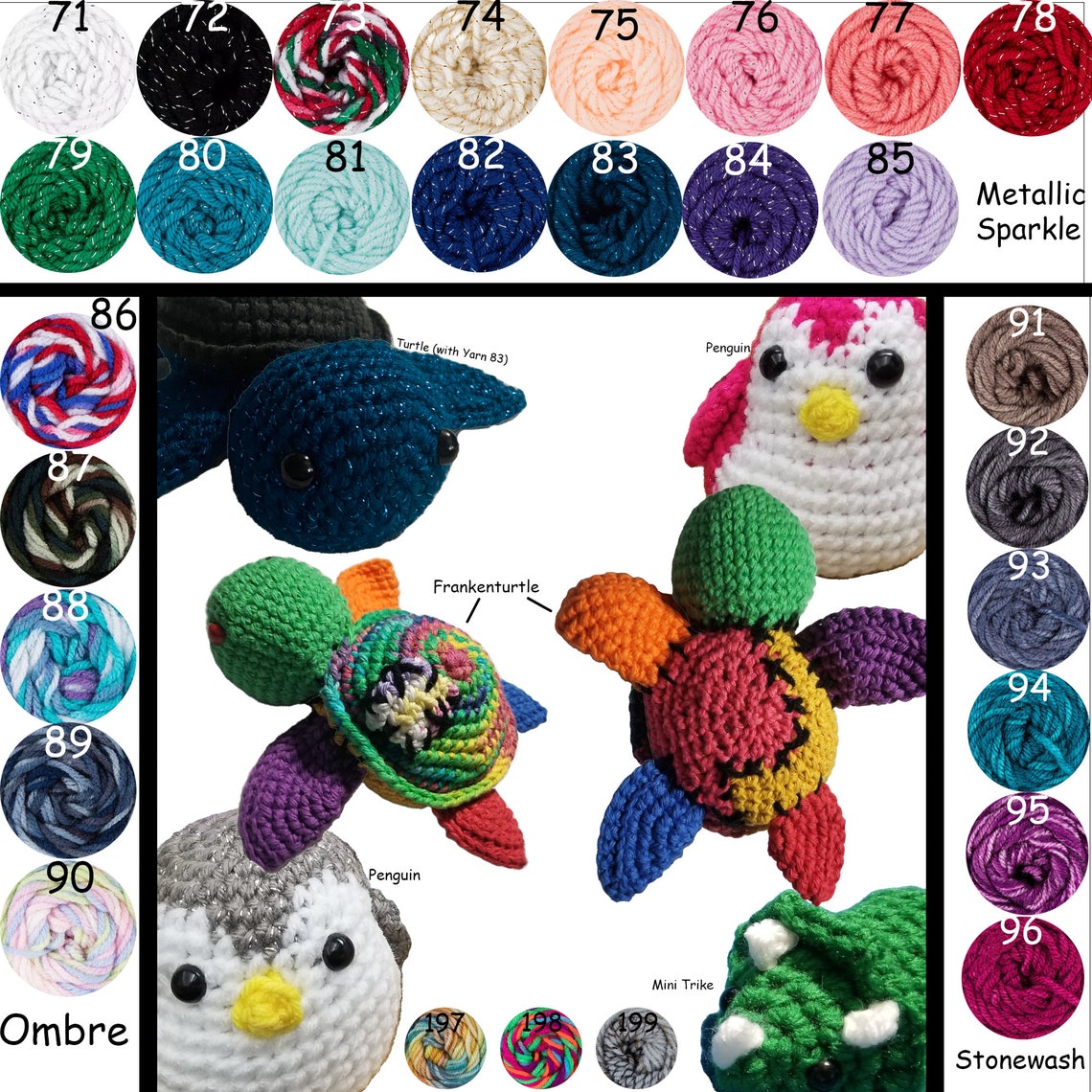 Custom Crochet Turtle Plushie | Cute Mini Handmade Gift | Jumbo Pet ...