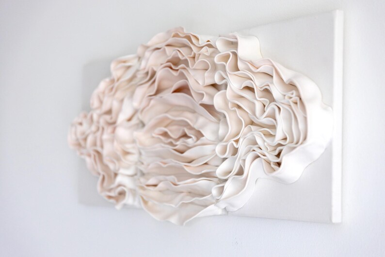 LUNA. Organic Modern Wave Sculpture Decor Biomorphic Sculpture, Wave ...
