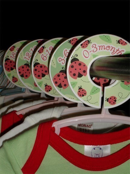 Ladybug Closet Clothing Organizer Dividers for Girls Set of | Etsy