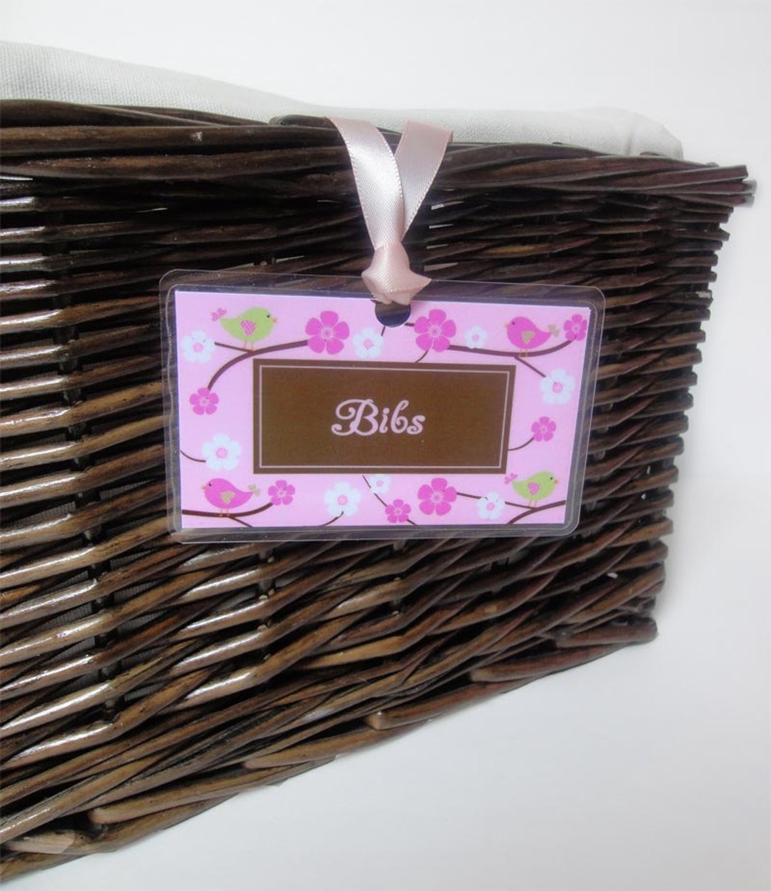 Set of 6 Basket Tag Labels - Design Your Own - Etsy