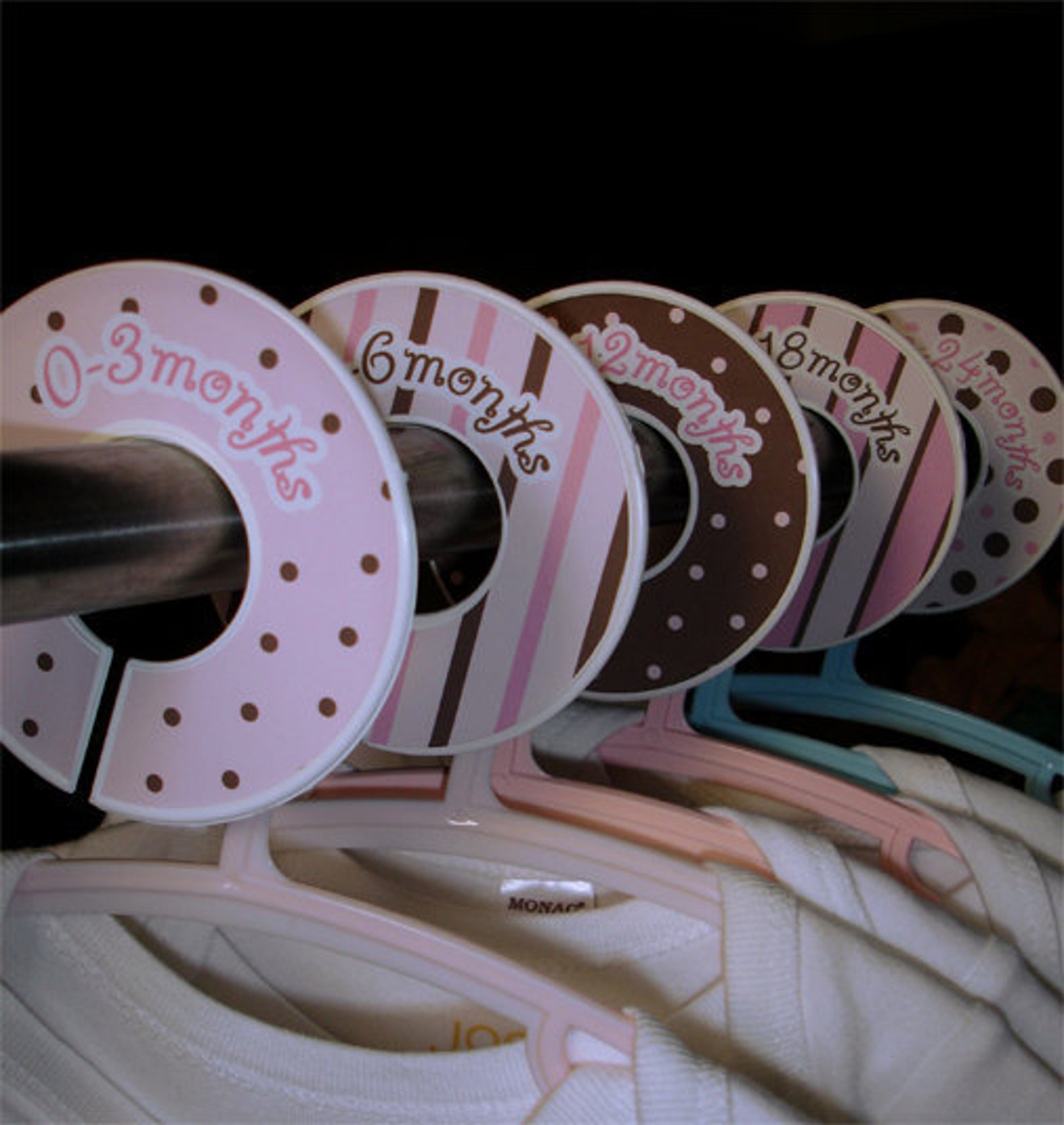 Modern Pop Baby Closet Organizer Clothing Dividers Candy | Etsy