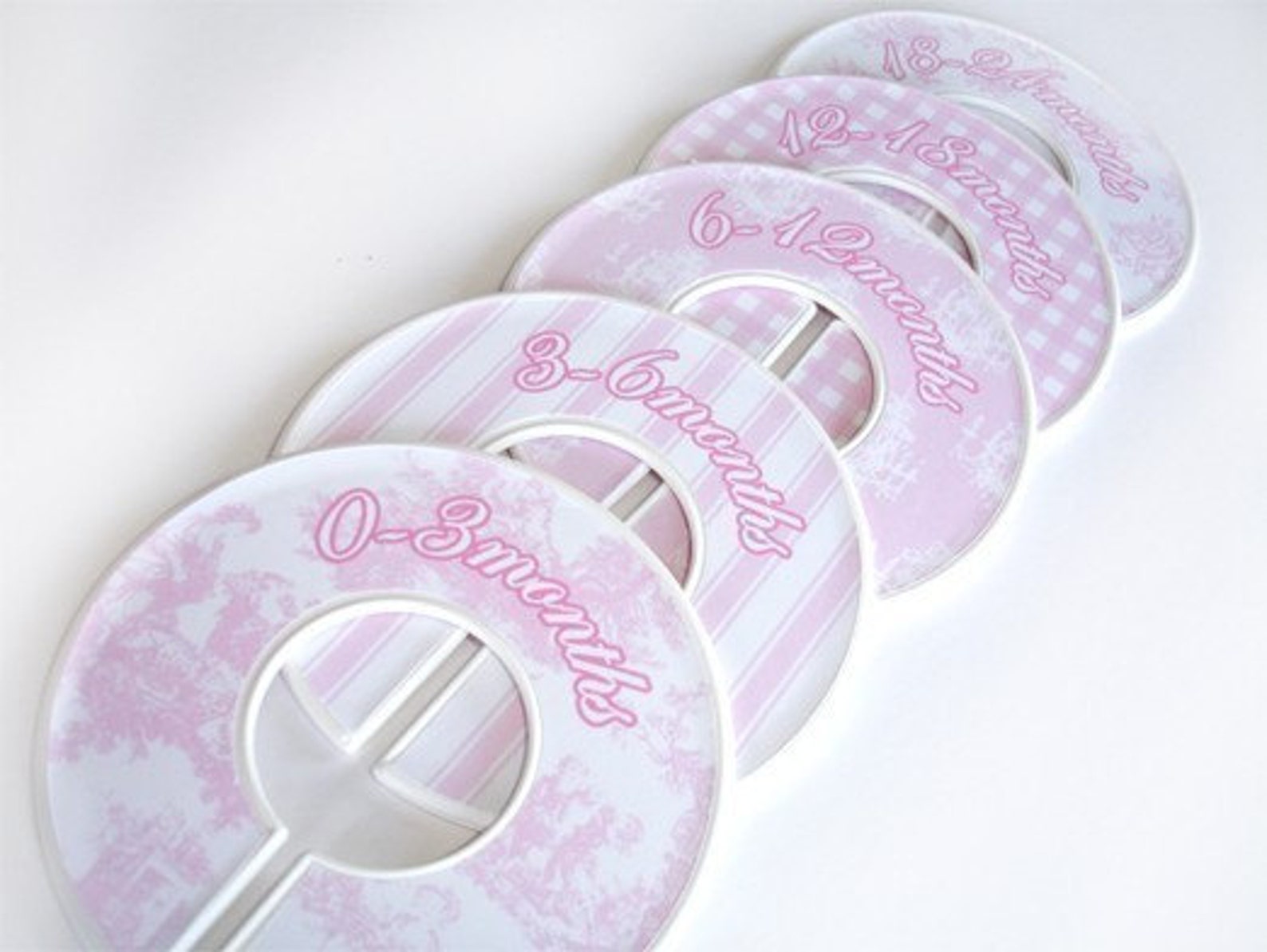 Baby Closet Organizer Clothing Dividers for Girls Shabby - Etsy