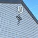 Rustic Horseshoe Cross With Railroad Spike Cross, Farm Ranch Stable ...