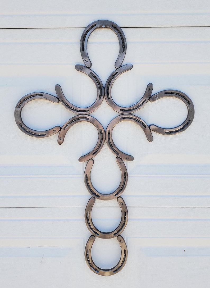 Large Horseshoe Cross - Etsy