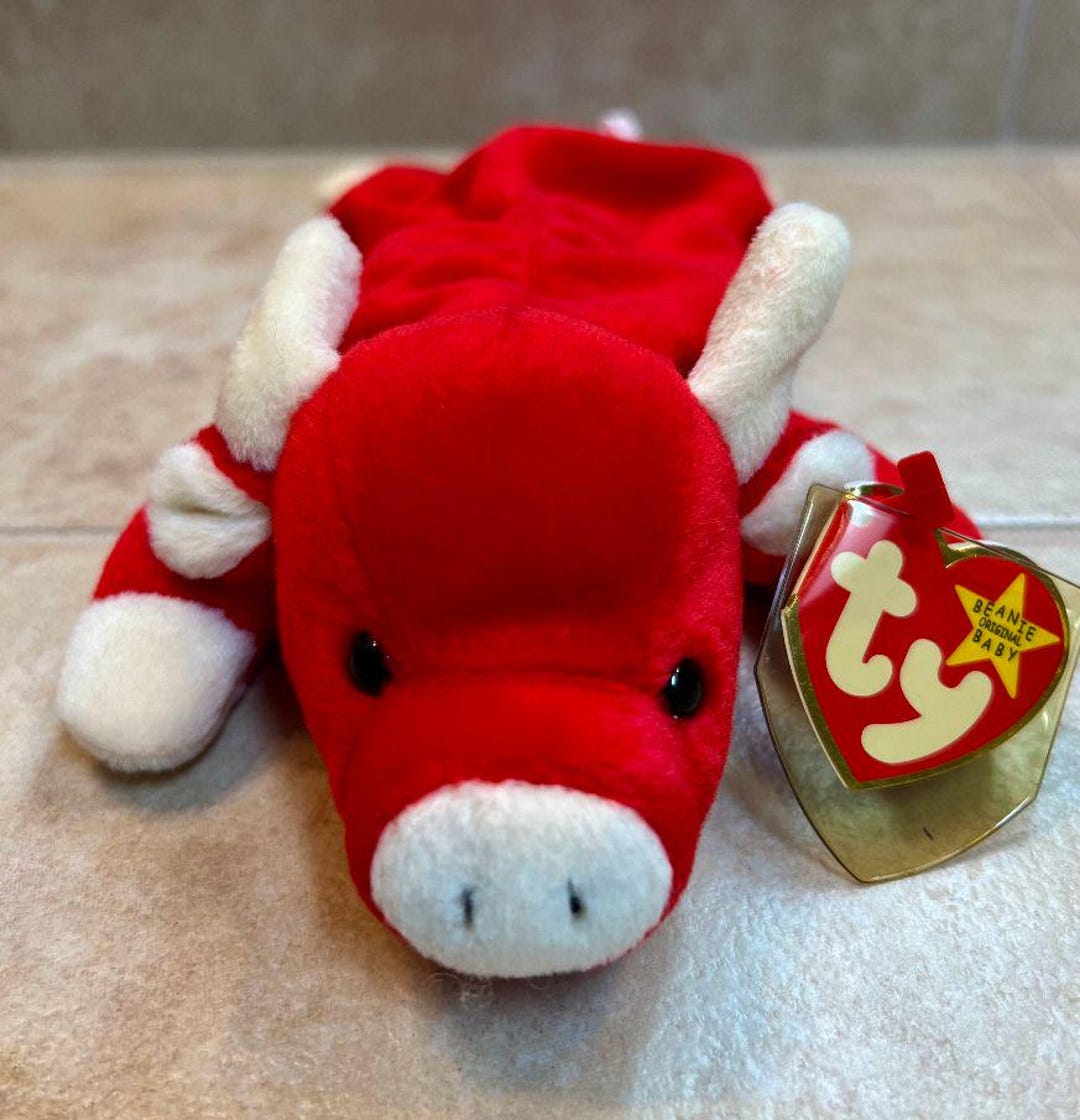 RARE TY Beanie Baby "snort" - Etsy