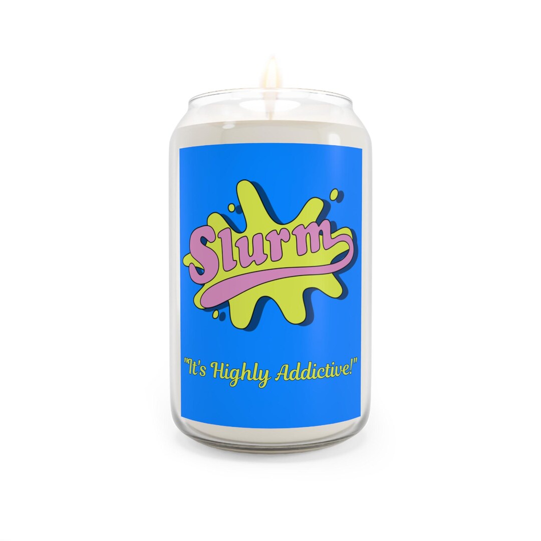 Futurama Can of Slurm 13 75oz, Geek Gift, TV Show Candle, Unique Home ...