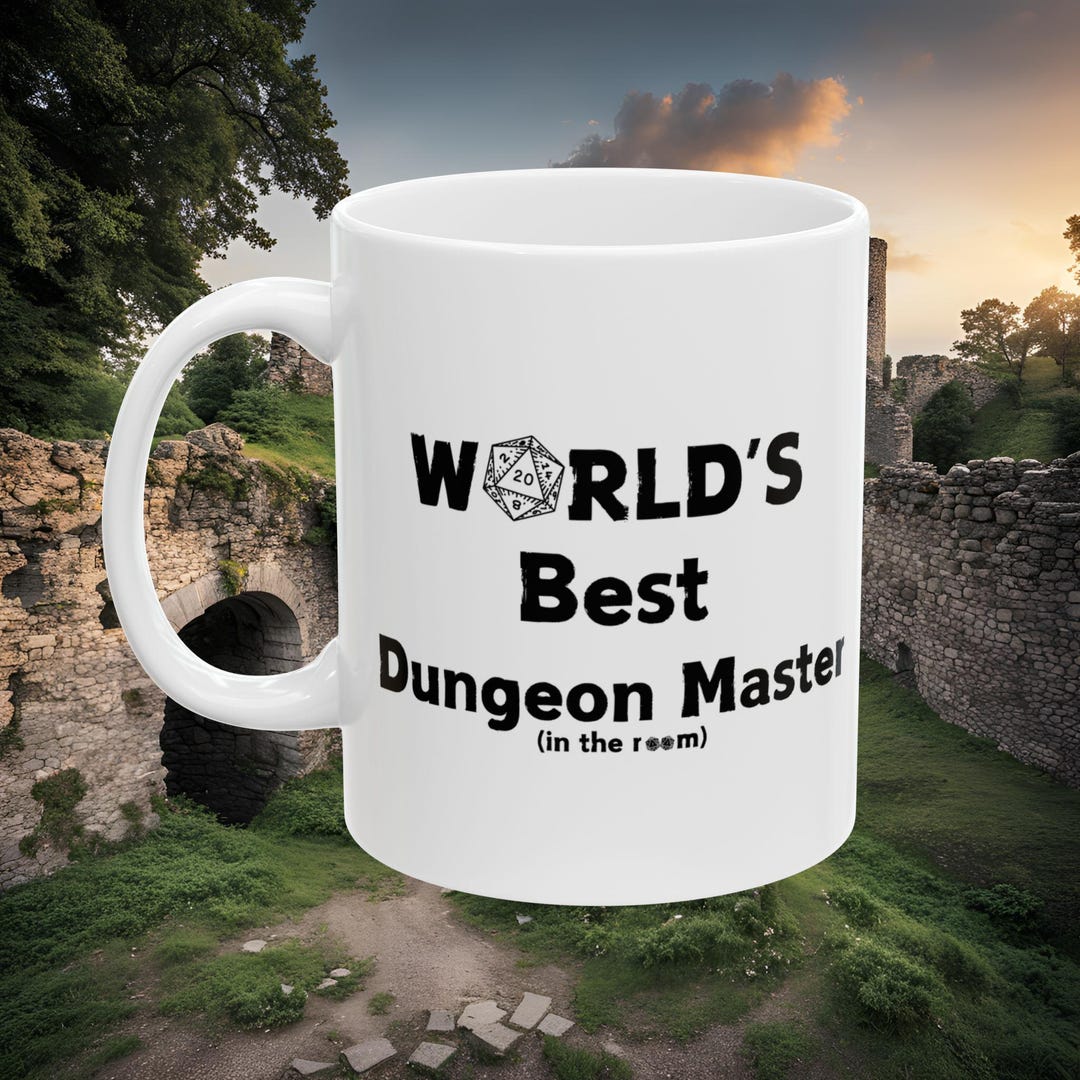 Dungeon Master Mug, Dungeon Master Gift, D&D Mug, Dungeons and Dragons ...