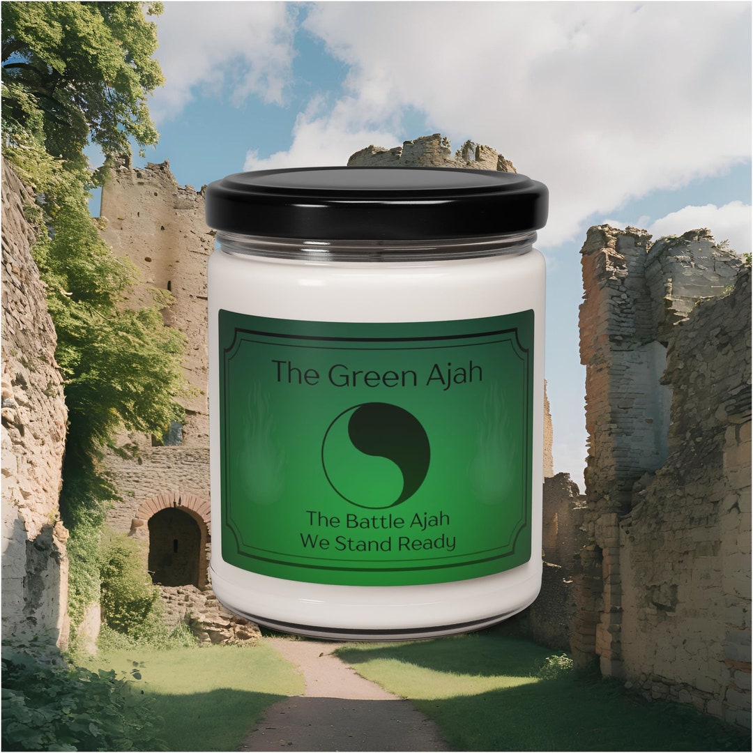 Green Ajah, Aes Sedai, Scented Candle, 9oz - Etsy