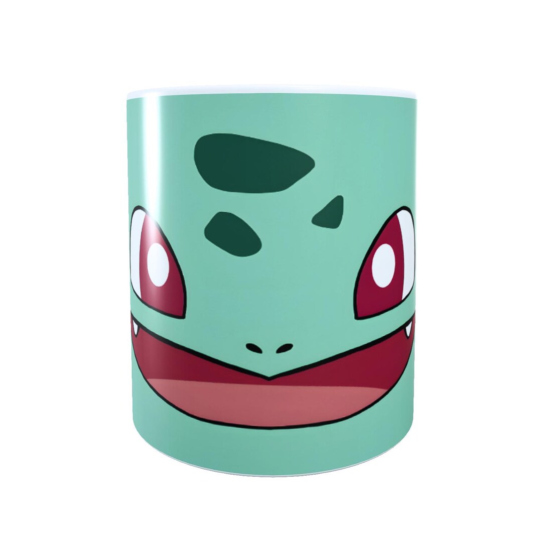 Bulbasaur Face Pokemon Themed Coffee Mug - Etsy