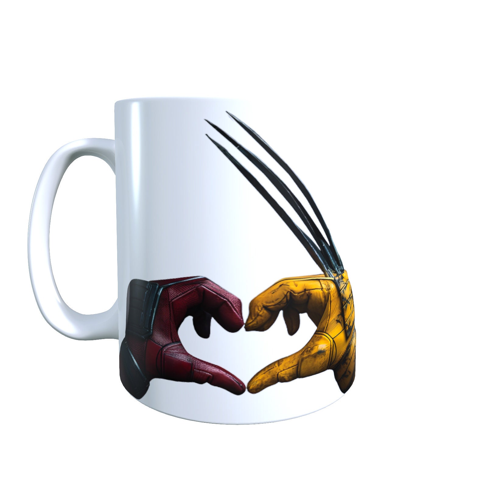 Nothing but Love Deadpool X Wolverine Themed Coffee Mug - Etsy