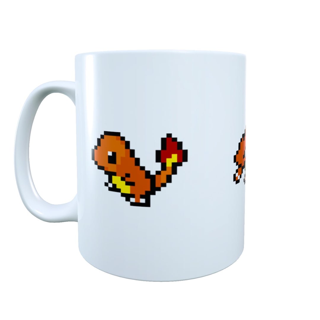 Pixel Pokemon Charmander Evolutions Pokemon Themed Coffee Mug - Etsy