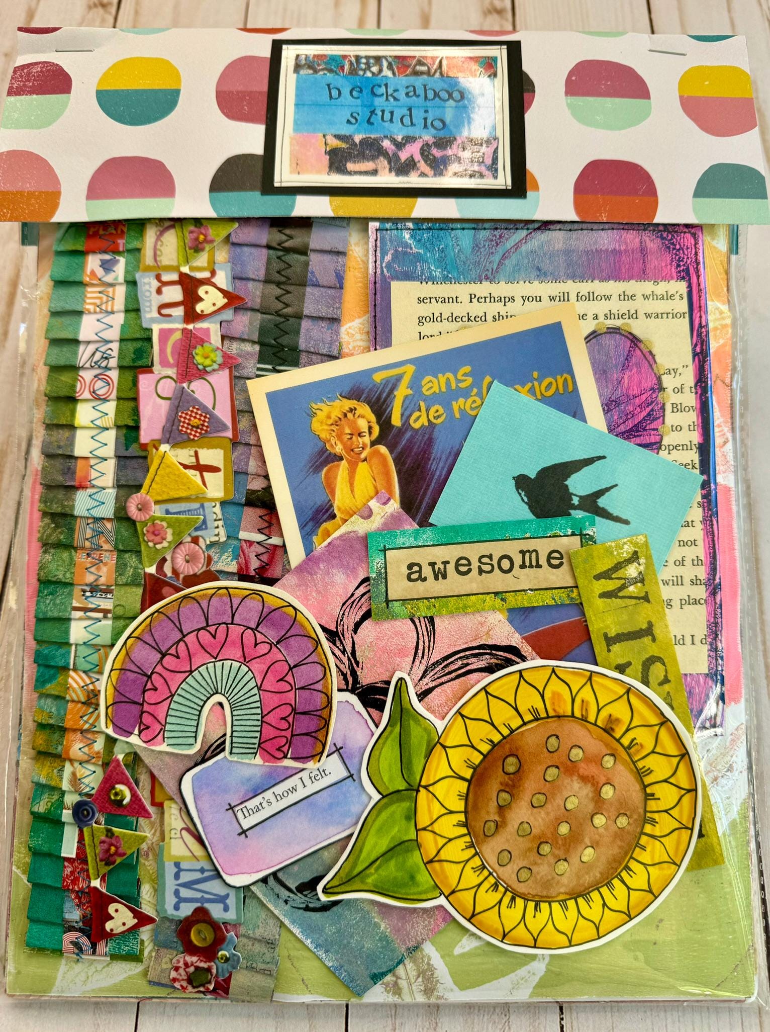 125+ Piece Large Junk Journal Pack, Scrapbook & Collage Kit, Paper and ...
