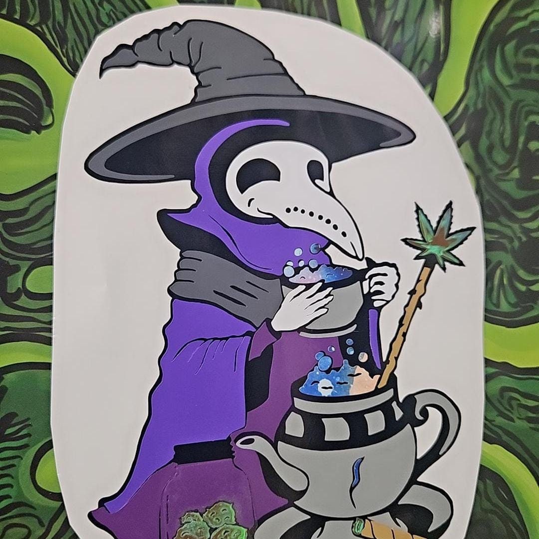 Kief Doctor Layered Vinyl Sticker / Decal for Your Car, Laptop, or ...