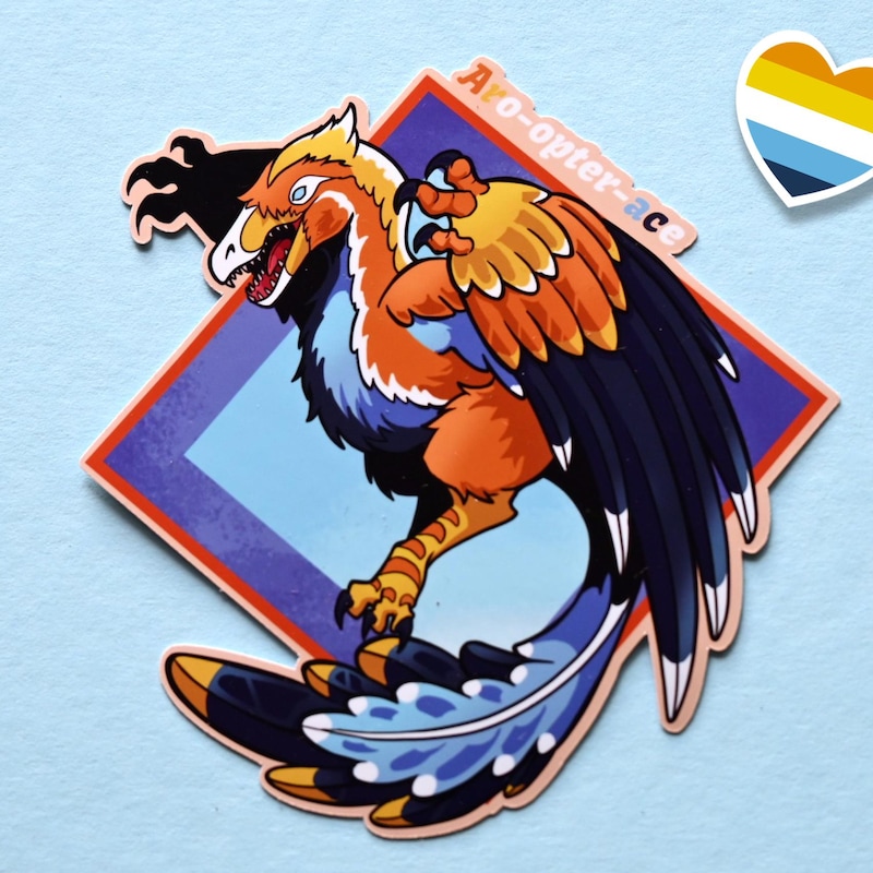 Aro Flag Stickers - Etsy