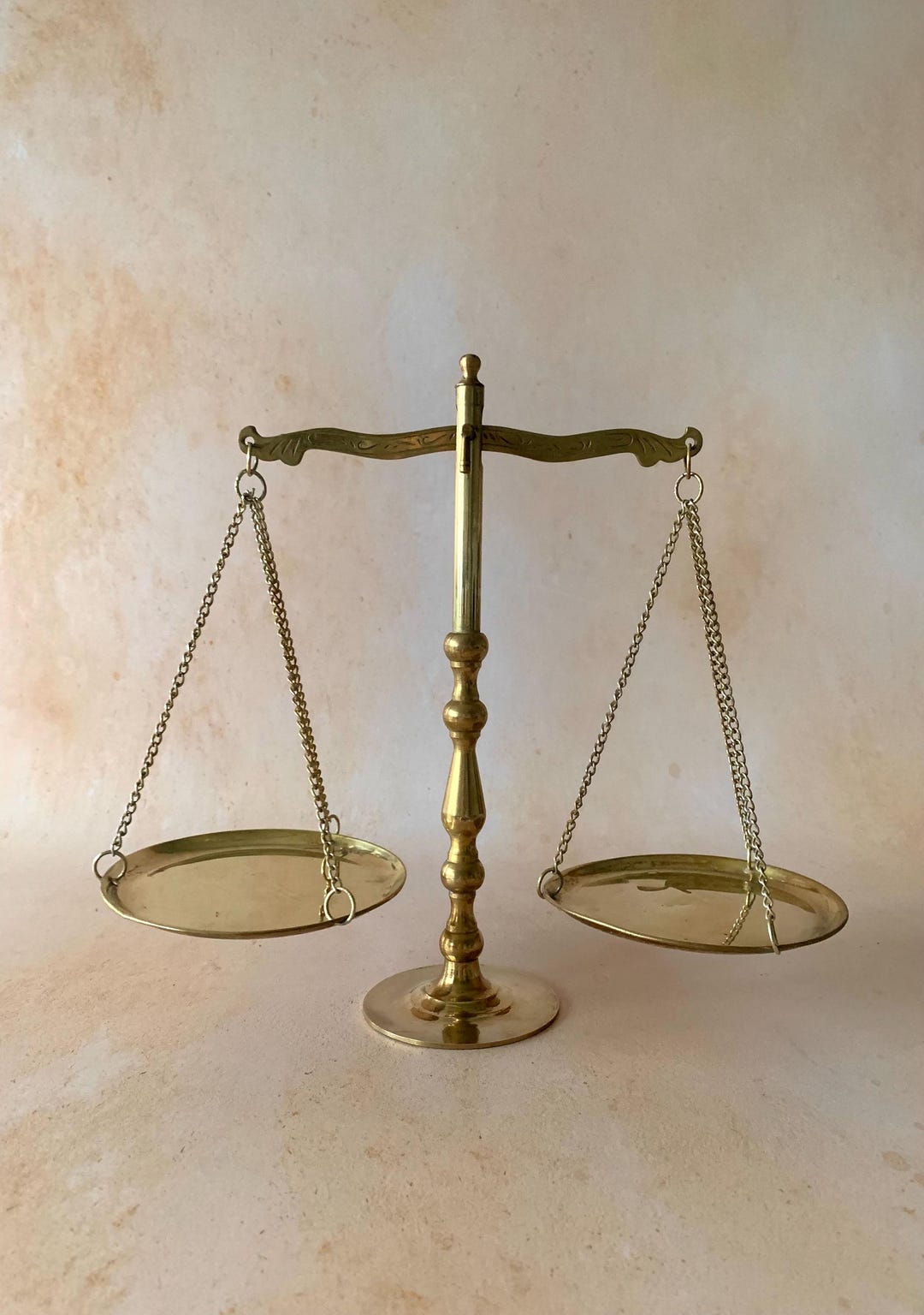 Vintage Brass Scales Vintage Brass Apothecary Scales Vintage Decorative ...