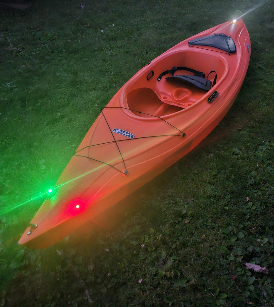 Navigation LED Lights, Kayak, Canoe, Red, Green & White, Waterproof - Etsy