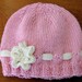 PDF Flower Hat Knitting Pattern - Etsy