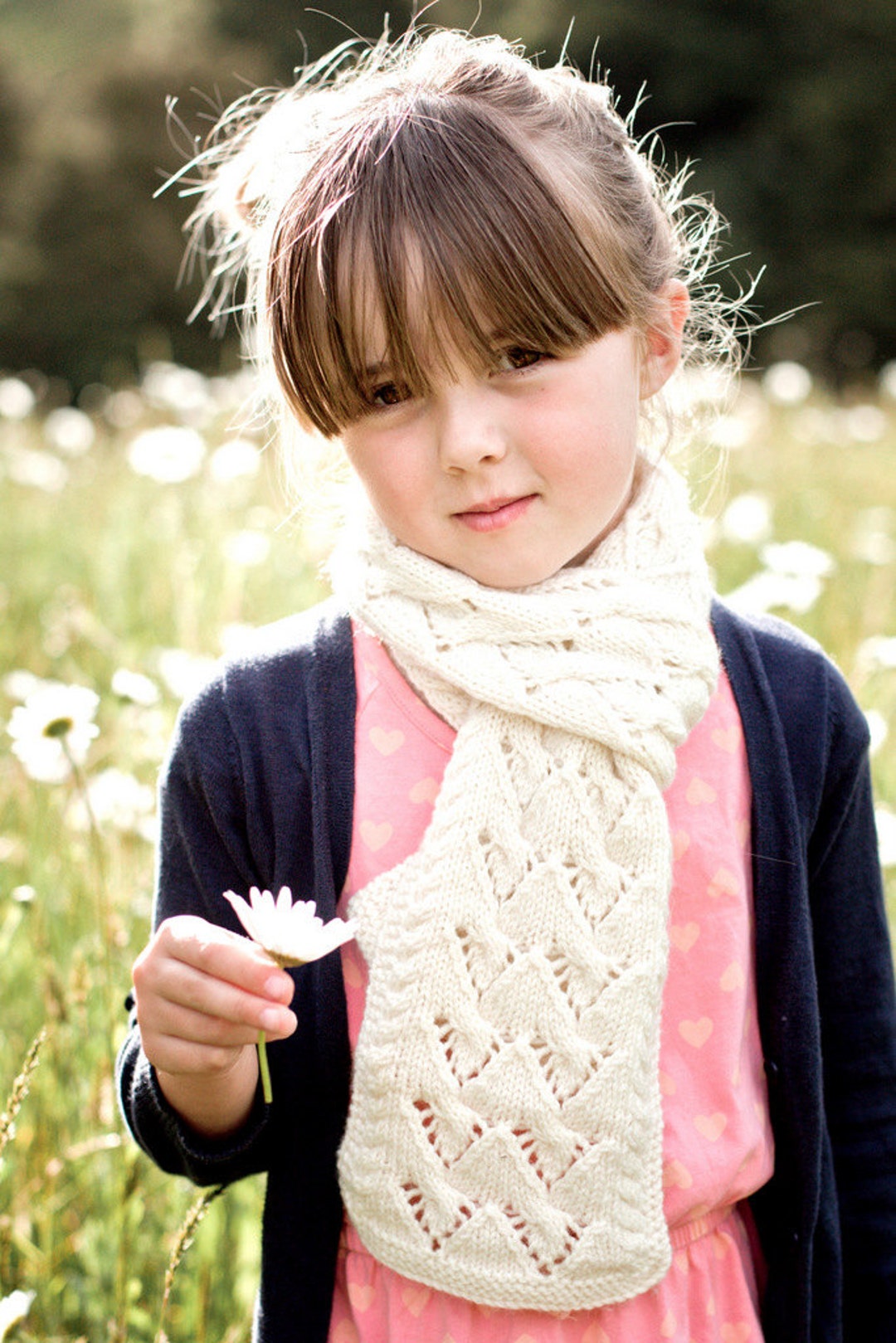 PDF Knitting Pattern - Grace Scarf - Etsy