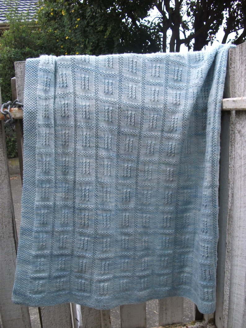 PDF Building Blocks Blanket Knitting Pattern - Etsy