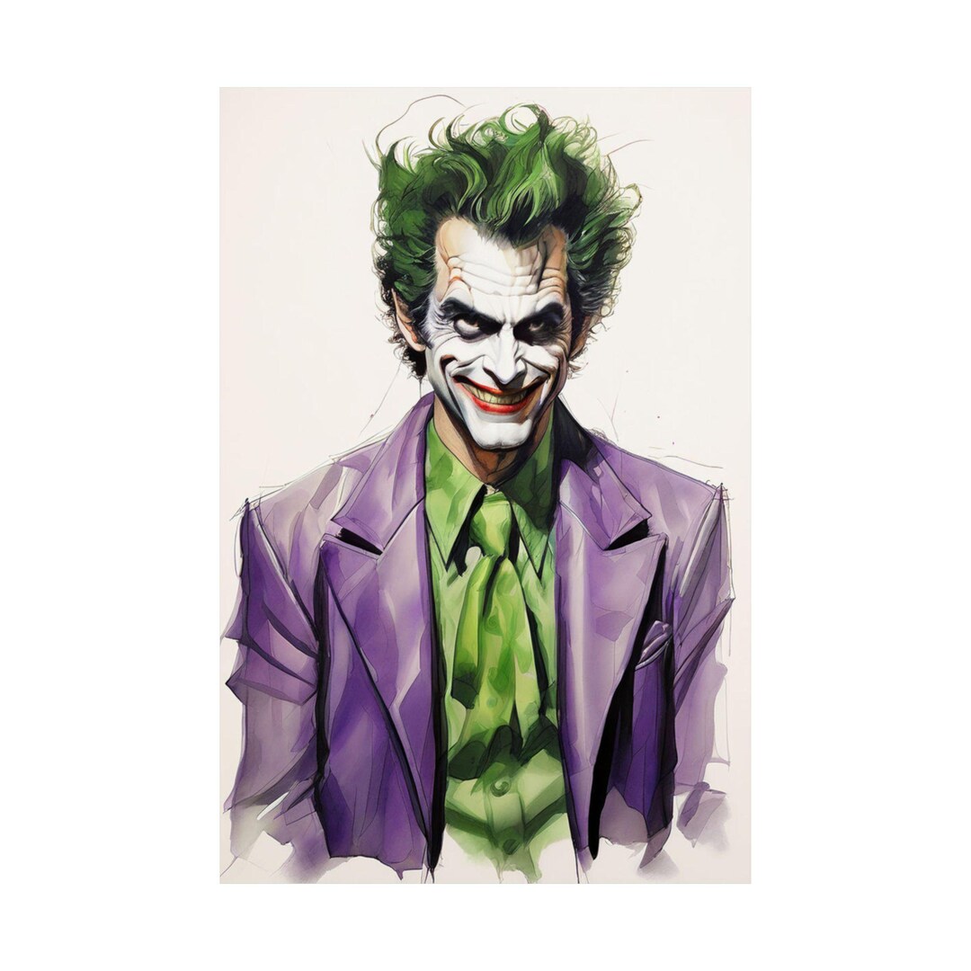 Cosmo Kramer as the Joker Poster Fan Art - Etsy