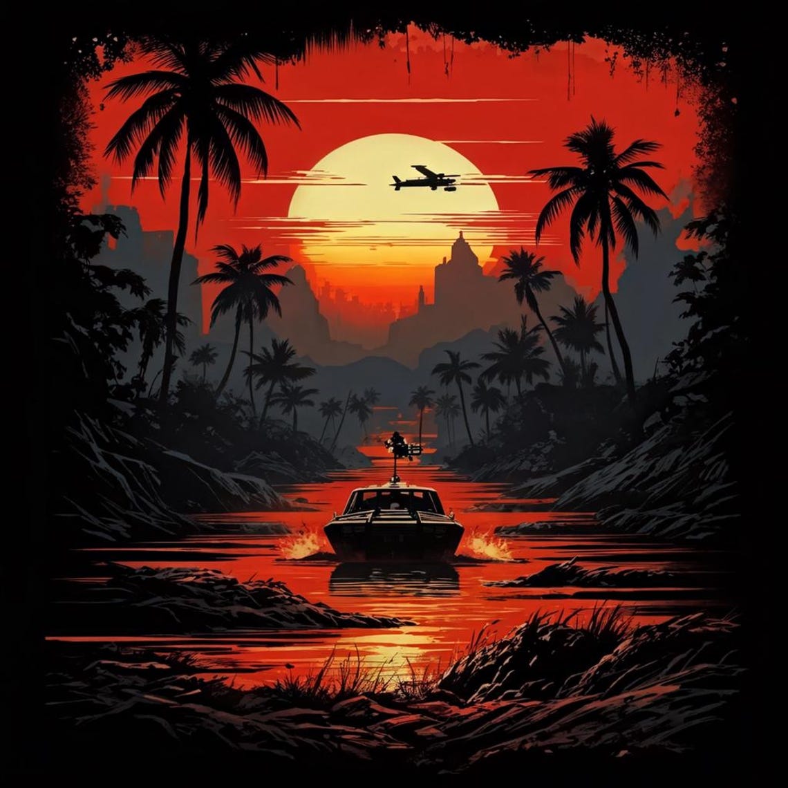 Apocalypse Now Inspired T-shirt and Poster Designs / 5 Digital Files - Etsy