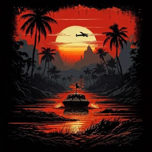 Apocalypse Now Inspired T-shirt and Poster Designs / 5 Digital Files - Etsy