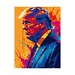 Trump Vector Art Matte Vertical Poster Print, Lofi Aesthetic Decor ...