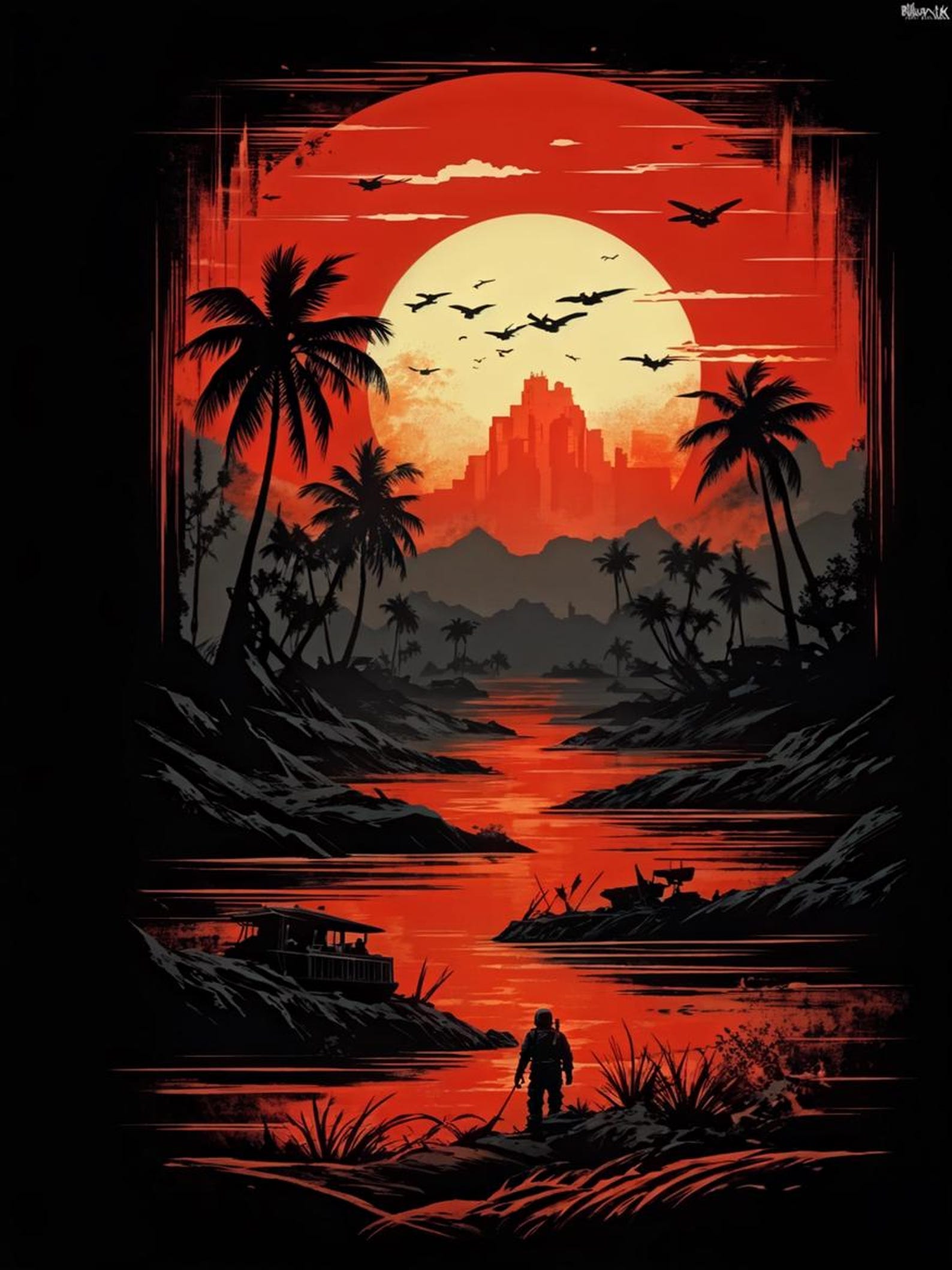 Apocalypse Now Inspired T-shirt and Poster Designs / 5 Digital Files - Etsy